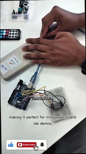 7-segment display project|0–9counterPerfect for#ece mini & finalyear projects📞 Contact number above