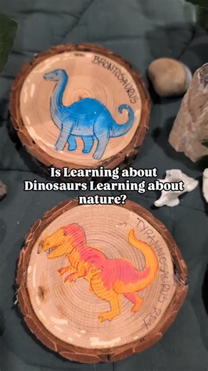 They are here! 🦖🌿 Learning about dinosaurs sparks curiosity, creativity, and a love for science in kids! Using Forest Learning Tools' Dino Fossil Wood Rounds can make sensory trays and play setups more interactive and exciting. Perfect for hands-on exploration and imaginative play, helping little ones connect with our prehistoric past while developing their senses. Let's empower young explorers to discover the world of dinosaurs! #DinosaursForKids #SensoryPlay #ForestLearningTools #EarlyChildh