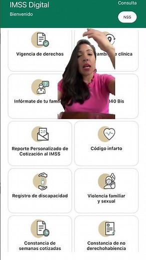 How does the IMSS digital app work?