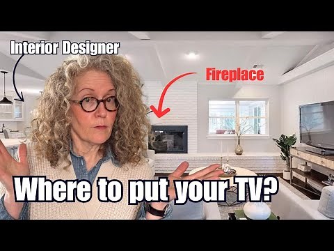 Where to Put Your TV When You Have a Fireplace: Interior Designer Solutions