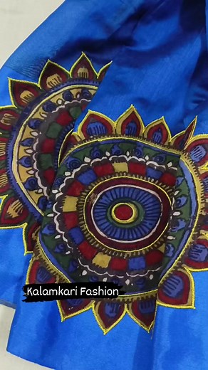 Kalamkari Hand loom silk saree Available Now For further details whats app 9159769429 #kalamkarifashions #kalamkari #kalamkariapplicworksarees #kalamkaridesignersarees | KALAMKARI FASHIONS