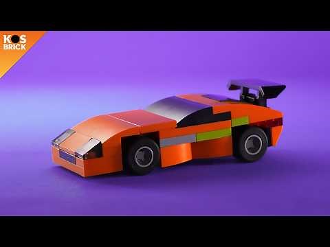 Lego Toyota Supra Fast & Furious Mini Vehicles (Tutorial)