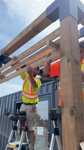 1M views · 5.2K reactions | An easy upgrade. Add privacy with the Toja Grid U Channel, clean lines, no hassle, total win. . . . . . #toja #tojagrid #tojapatio #ruums #tojaliving #outdoorspace #backyardgoals #outdoorliving #outdoorinspo #exteriordesign #designinspo #pergola #diy #exteriordesign #backyard #diyproject #outdoorentertainment #backyardfun #pergola #modernpergola #patio #patiodesign #outdoordesign #diypergola | Toja | Facebook