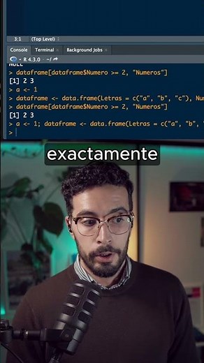 Símbolos en R (programación) 👉 ; #R #Python #JavaScript #Programacion