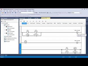 Connected Components Workbench Pt12 - Garage Door Latch/Unlatch