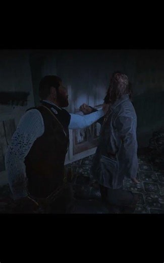 Arthur’s Knife Fight for a Revolver 🔪🔥 | Brutal Close Combat | RDR2 Shorts