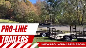 Efficiency meets durability in our Landscape Trailers. Perfect for fun and landscaping needs. www.prolinetrailersales.com 540-334-4182 | Pro-Line Trailers