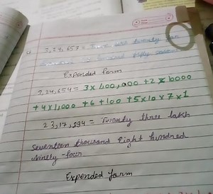 41 \quad 3,24,657 = 7.... . Ins twentyExpended form\begin{ar... | Filo