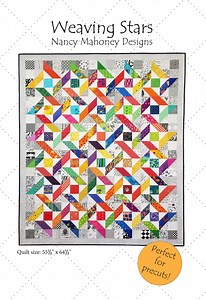 Weaving Stars Quilt Pattern (PDF Digital Download) - Etsy