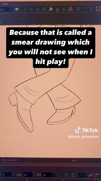 Understanding Smear Drawings in Animation