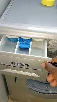 how to use a Bosch series 6 washing machine
