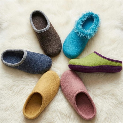 Felted Knit Slipper Pattern – Double Sole Wool Clogs (PDF Digital Download) - Etsy