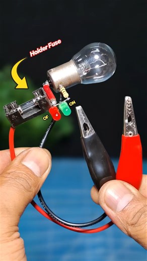 Protection indicator circuit on the tube fuse#shortvideo