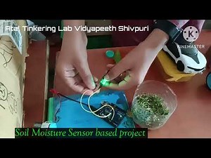 ATL PROJECT ideas 💡 ll SOIL SENSOR BASED SCIENCE PROJECT #atal_tinkering_lab #science_model