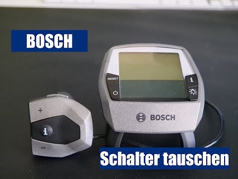 Austausch der Bosch Intuvia Bedieneinheit Schalter defekt // Dein2Rad