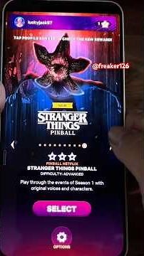 Stranger Things pinball is super cool! #strangerthings #pinballmasters #gameplay