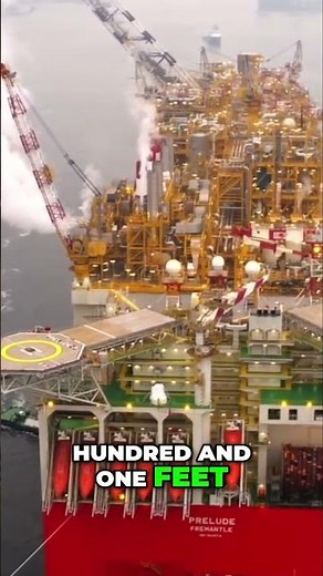 Discover the Prelude FLNG Largest Floating Structure
