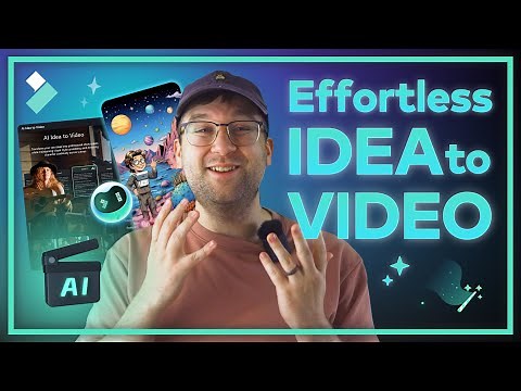 Easily Make AI Comic/Anime Videos! | Filmora's Idea to Video