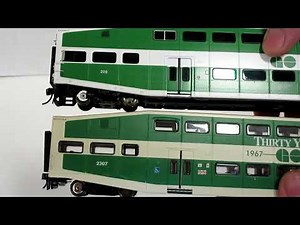 GO Transit Bi-level Car Unboxing