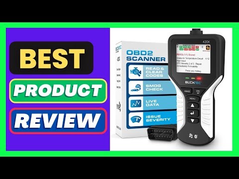 BLCKTEC 420X OBD2 Scanner Diagnostic Tool, Read and Clear Check