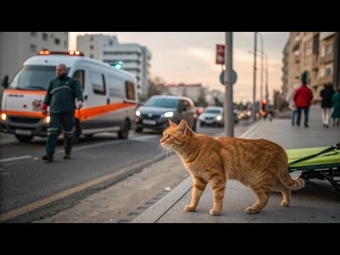 The Orange Cat 🐈 Who Survived a Bus 🚌 Accident | Emotional Rescue Journey