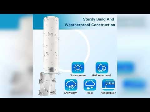 Review: BOOBRIE 4G LTE/5G Antenna 10dBi High Gain OmniDirectional Outdoor Antenna 698-2700 330...