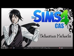 Sims 4 CAS: Black Bluter's Sebastian