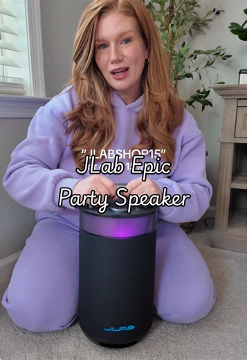 coupon code: “JLABSHOP15” added to the deals tab at checkout will save you an additional 15% off this already crazy good deal for @JLab’s epic party speaker. *coupon valid at time of posting* #jlab #jlabepicpartyspeaker #portablespeaker #waterproofspeaker #tiktokshopcreatorpicks