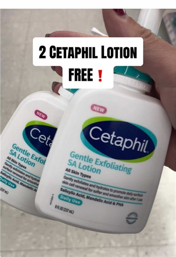 2 bottles of Cetaphil lotion for f-r-e-e! Walgreens deal this morning Sunday 1/18. Hope you score a good deal 🤗 #walgreenscouponing #walgreens #couponing #coupon #freebies