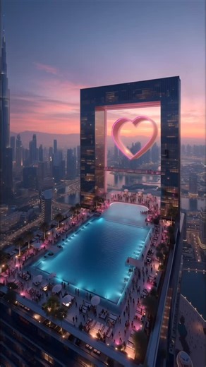 Cypriot AI | @instagram Hotel Dubai The world’s first hotel designed like the Instagram logo Imagine staying here — where reels, stories & pure luxury... | Instagram