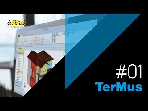 Corso completo di TerMus BIM - Lez.#01 - Interfaccia - menu - toolbox - ACCA software