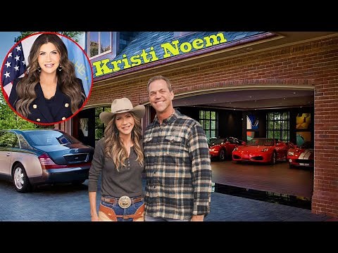 The Lifestyle of Kristi Noem 2025 ★ Husband, 3 Children, House Tour, Cars, Net Worth...