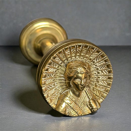 Russell & Erwin "geisha Girl" or "japanese Lady" Doorknob, Vintage Reproduction Ornate Victorian Drum Door Knob - Etsy