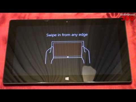 Microsoft Surface Windows RT Tablet: First Time Setup
