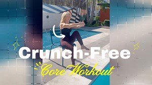 Crunch-free core strength - 3 simple chair exercises to ignite abs & legs fast