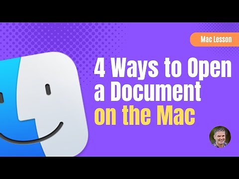 4 Ways to Open a File on the Mac