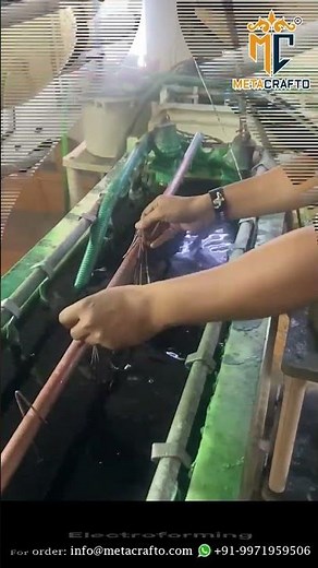 Fully automated process to making Electroforming Stickers / Metal Stickers