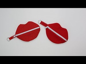 FFP2 Masken Tasche nähen 💋 Nähanleitung mit kostenlosem Schnittmuster Freebook