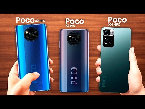 Redmi Note 11 Pro (Poco X4 NFC) vs Poco X3 Pro vs Poco X3 NFC ⚡ El Mejor Ya lo Puedes Comprar