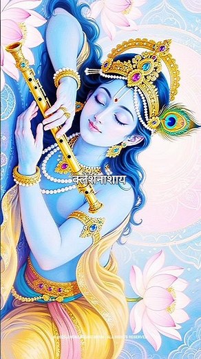 Powerful Krishna Mantra🔖- 🕉️ KRISHNAYA VASUDEVAYA #krishna #chanting #meditation #music