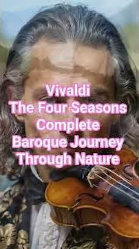 #ヴィヴァルディ四季 #36 🎻 Vivaldi – The Four Seasons Complete | Baroque Journey Through Nature