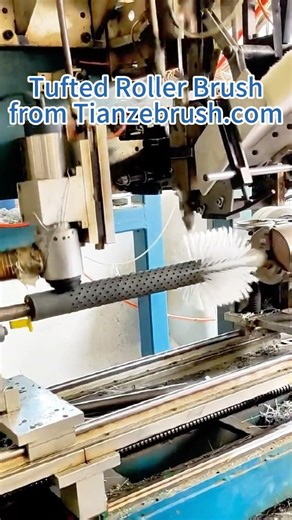 Tufting Roller Brush: Everything you need to know for nylon brush roll. #industrial #factory