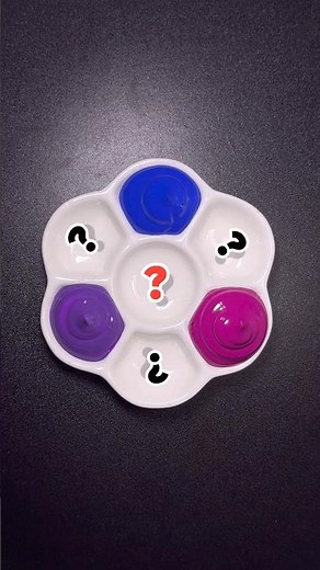 🎨Mix BLUE #beautifulcolours #colormixingmagic #candy