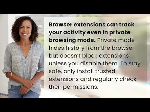Can browser extensions track your private browsing activity?
