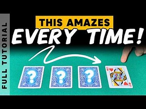Flawless Prediction: Stunning Self-Working Card Trick Tutorial!