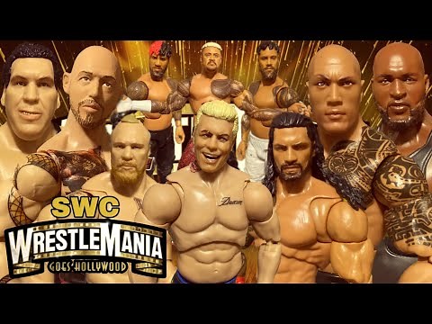 SWC WrestleMania Hollywood - Full Action Figure Show!