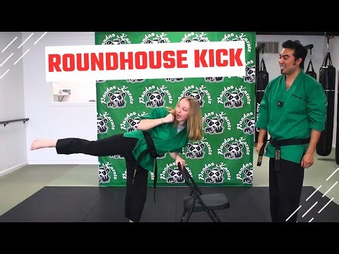 HOW TO THROW A BACK LEG ROUNDHOUSE KICK | Easy Tutorial for Any Martial Art Style
