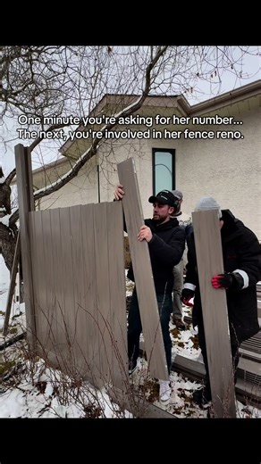 Before you jump into your next fence project - make sure you're working with TruCan materials. #TruCanVinyl #fencedistributors #yychomes #calgaryconstruction #vinylfence #vinyldeck #canadianmade #constructionhumor