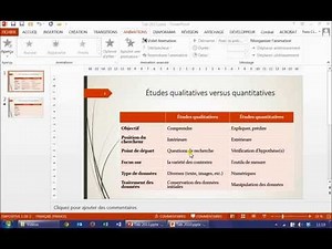 Animer un tableau PowerPoint