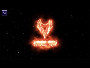 Fire Logo Animation - After Effects Tutorial | Burning Fire Logo